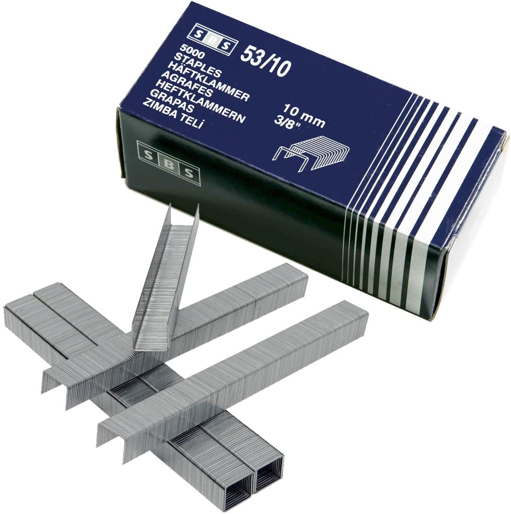 SBS Pack of 5000 Staples Type 53 / 10 mm Staples – BigaMart