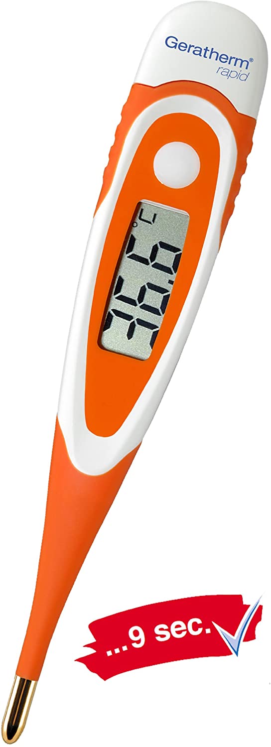 Geratherm Rapid Digital Fever Thermometer with Extra Fast Measurement ...