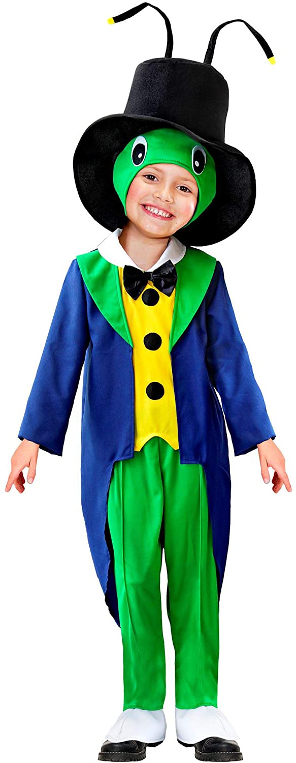 Widmann 11012640 Children’s Locust Costume, Green/Blue, 128 – BigaMart