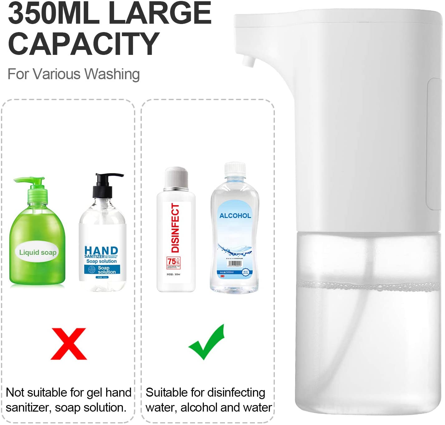 ELTD Automatic Induction Hand Disinfection Machine Alcohol Disinfection ...