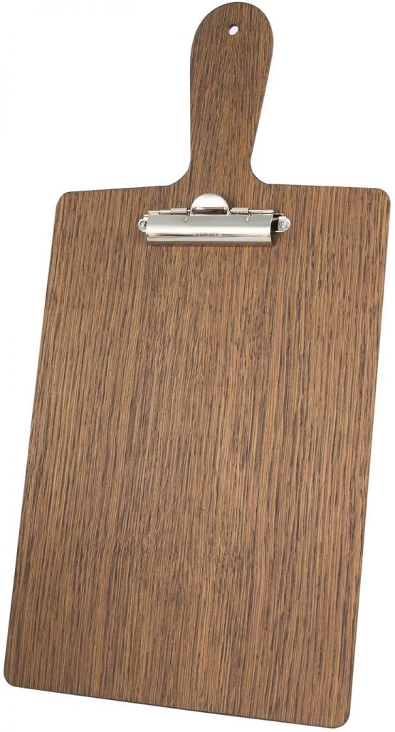 Chalkboards UK WC916G 24 x 47.5 cm 24 x 47.5 cm A4 Paddle Shaped Wooden ...