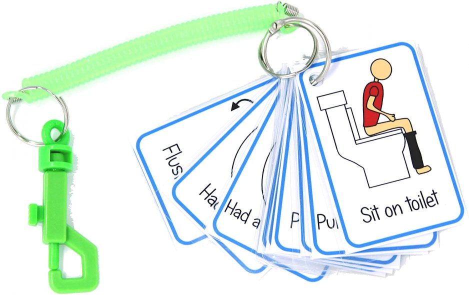 kids2learn Toilet Training Routine Flash Cards & Bungee – Visual Aid ... kids2learn Toilet Training Routine Flash Cards & Bungee – Visual Aid ...