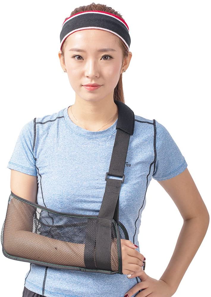 HKJD Arm Sling Mesh – Medical Shoulder Immobilizer for Shower – Arm ...