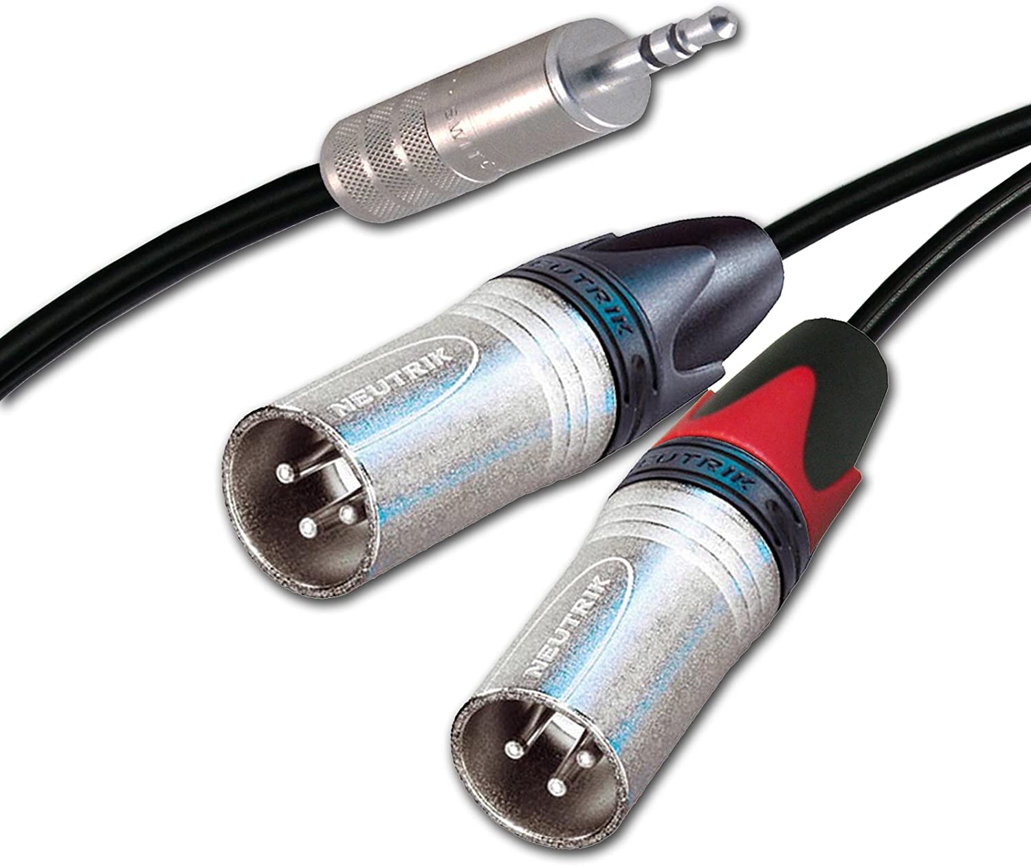 Neutrik 1 m Mini Jack Stereo Splitter – BigaMart