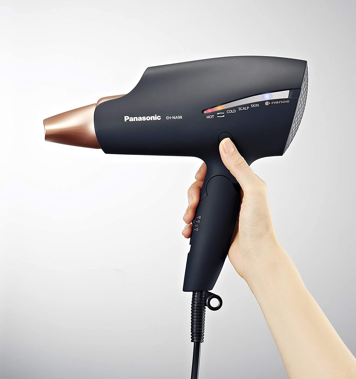 Panasonic EH-NA98 Advanced Folding Hair Dryer with Nanoe & Double ...