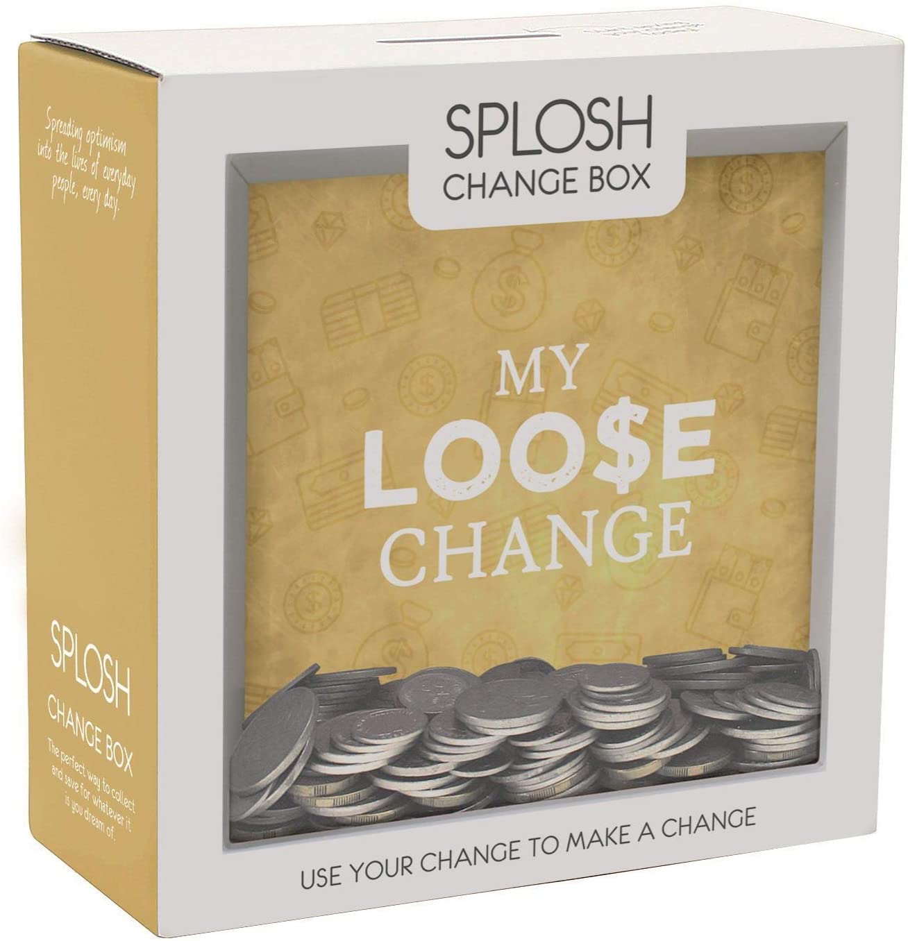 Splosh Change Box – My Loose Change – Money Saving Box – BigaMart