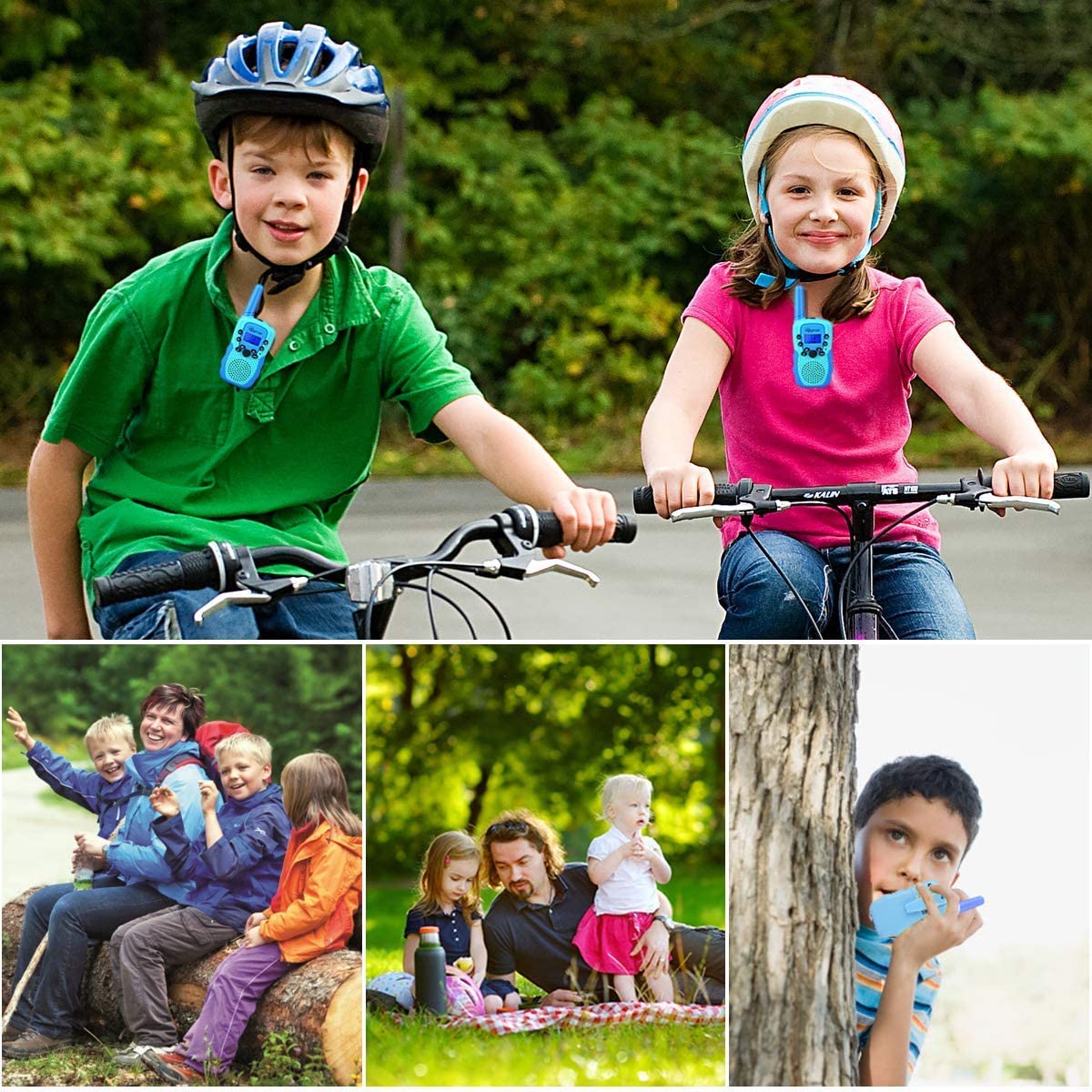 Upgrow Walkie Talkies 8 Channel 2 Way Radio Kids Toys Wireless 0.5W ...