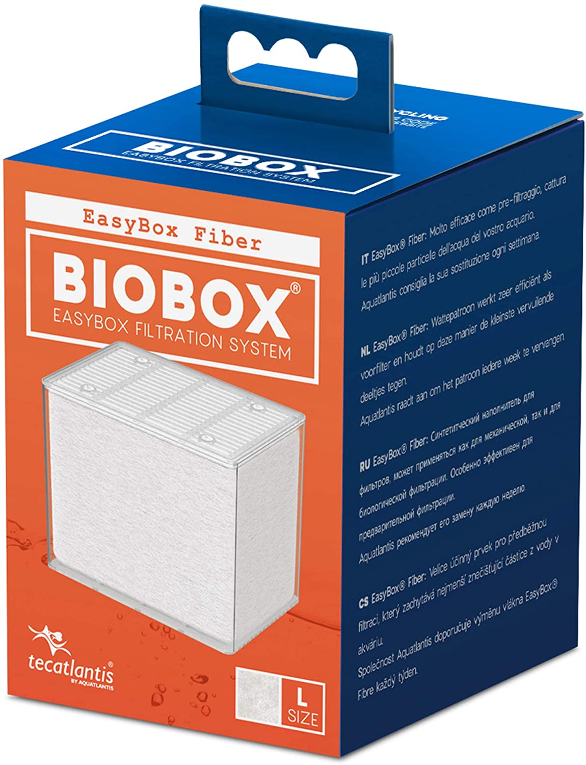 Tecatlantis EasyBox Fiber Filter Media Cartridge for Biobox Filters 2 ...