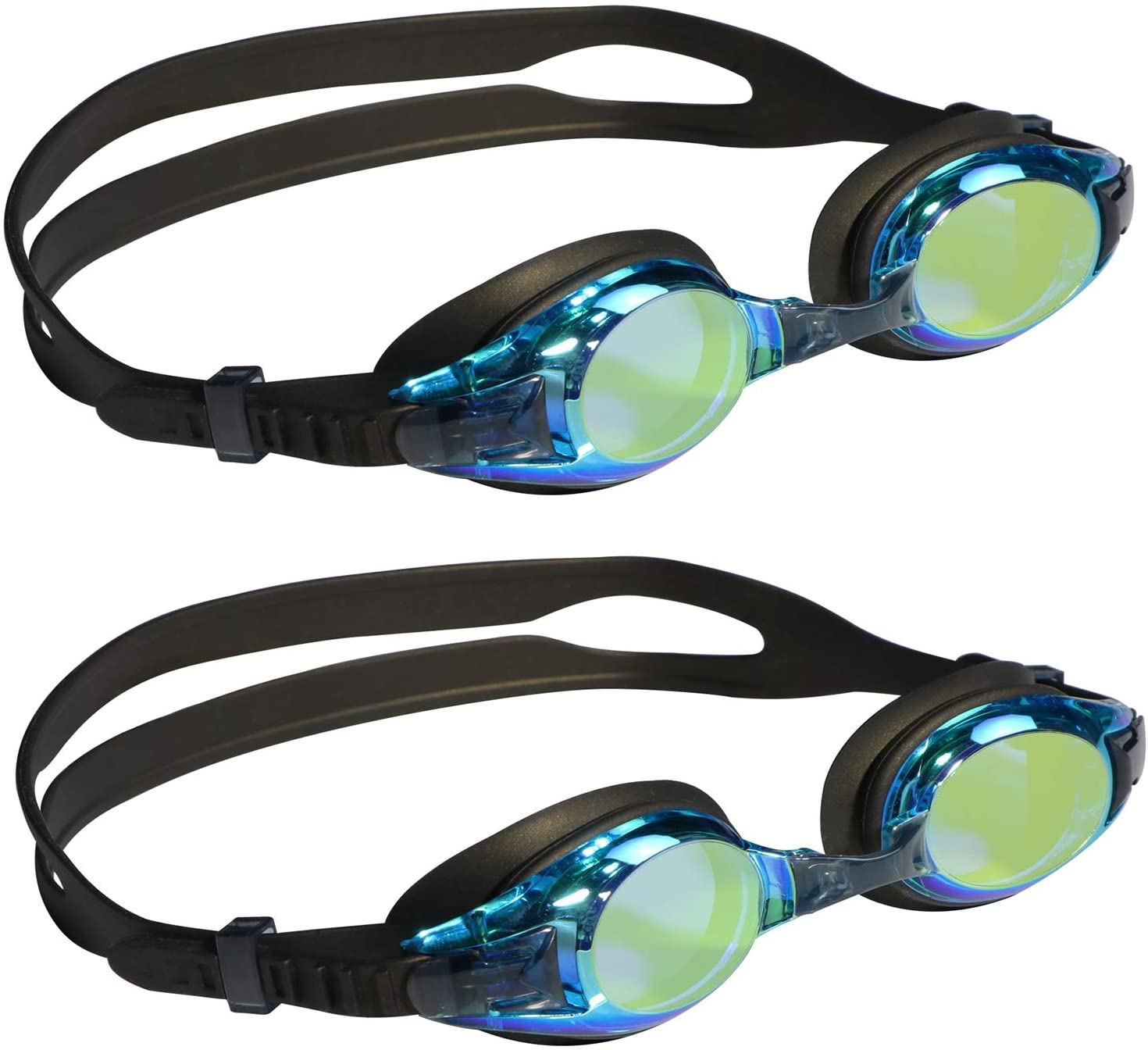aegend Kids Goggles 2 pack, Swim Goggles for Kids Age 3-8 Little Boys ...