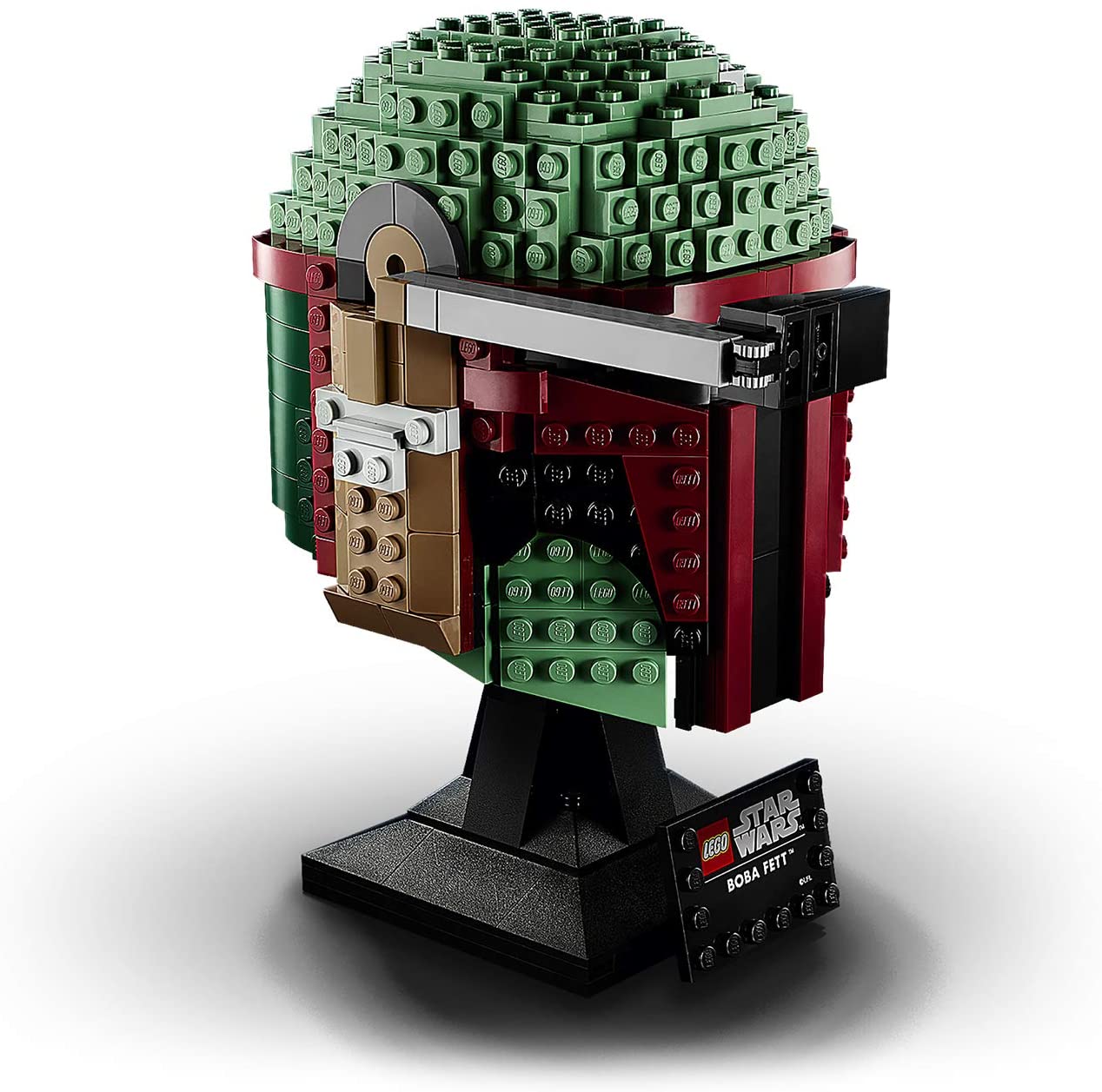 LEGO 75277 Star Wars Boba Fett Helmet Display Building Set, Advanced ...