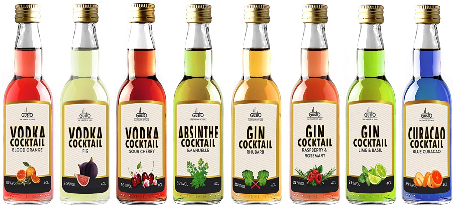 Miniature Cocktails Gift Set 40ml (Pack of 8) – BigaMart