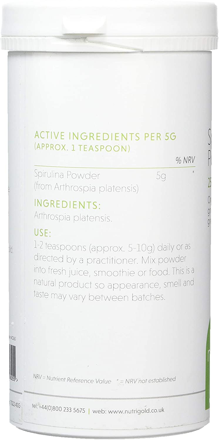 Nutrigold Spirulina Powder – BigaMart