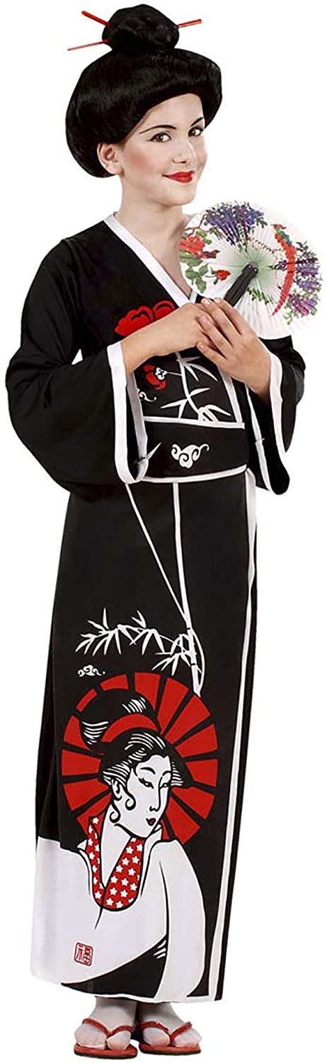 Children’s Geisha Child 128cm Costume for Oriental Chinese Fancy Dress ...