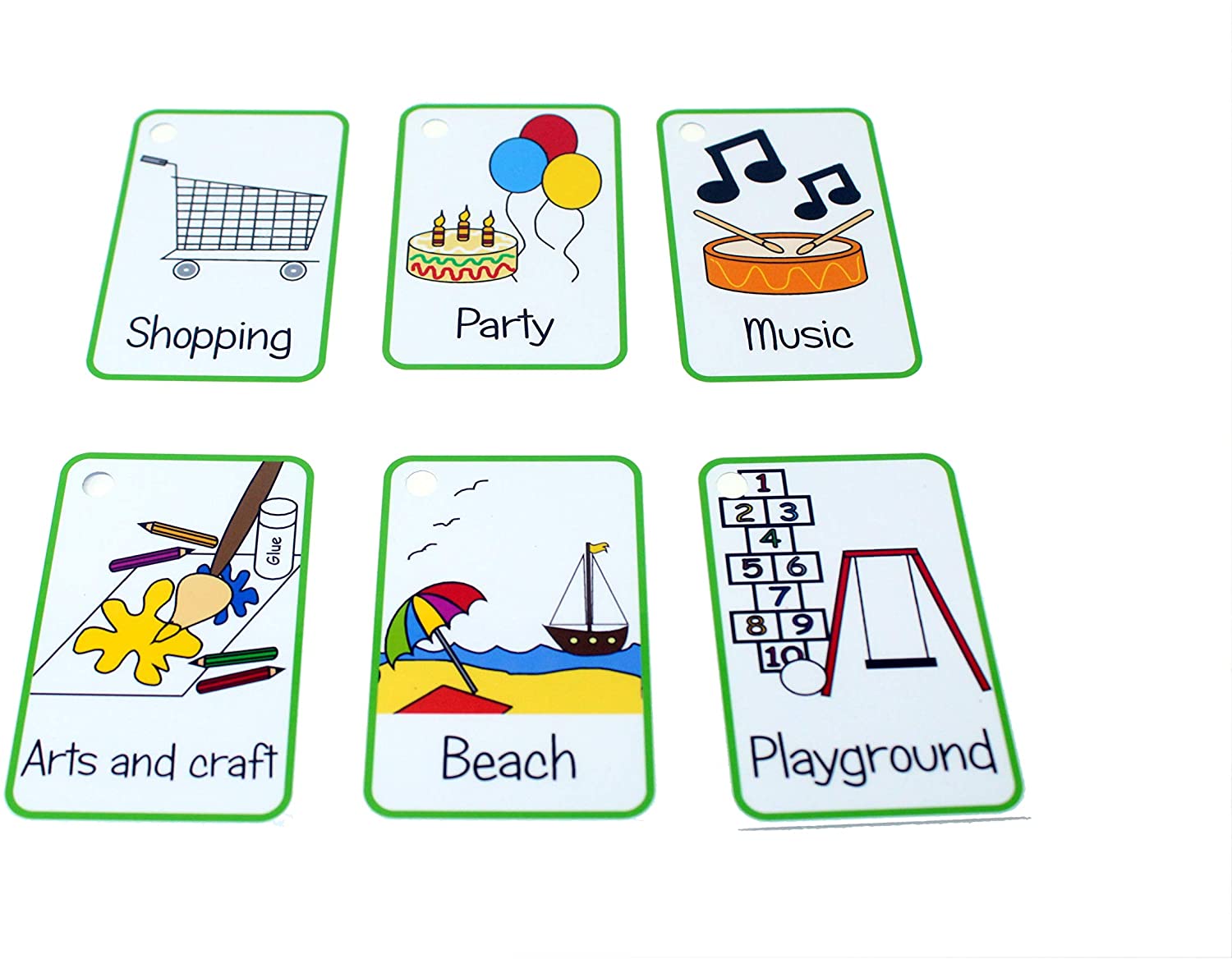 kids2learn Out And About Activity Cards special needs communication ...