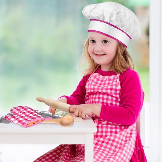 THE TWIDDLERS – Little Chef Baking Cooking Gift Set for Kids – Pretend ...