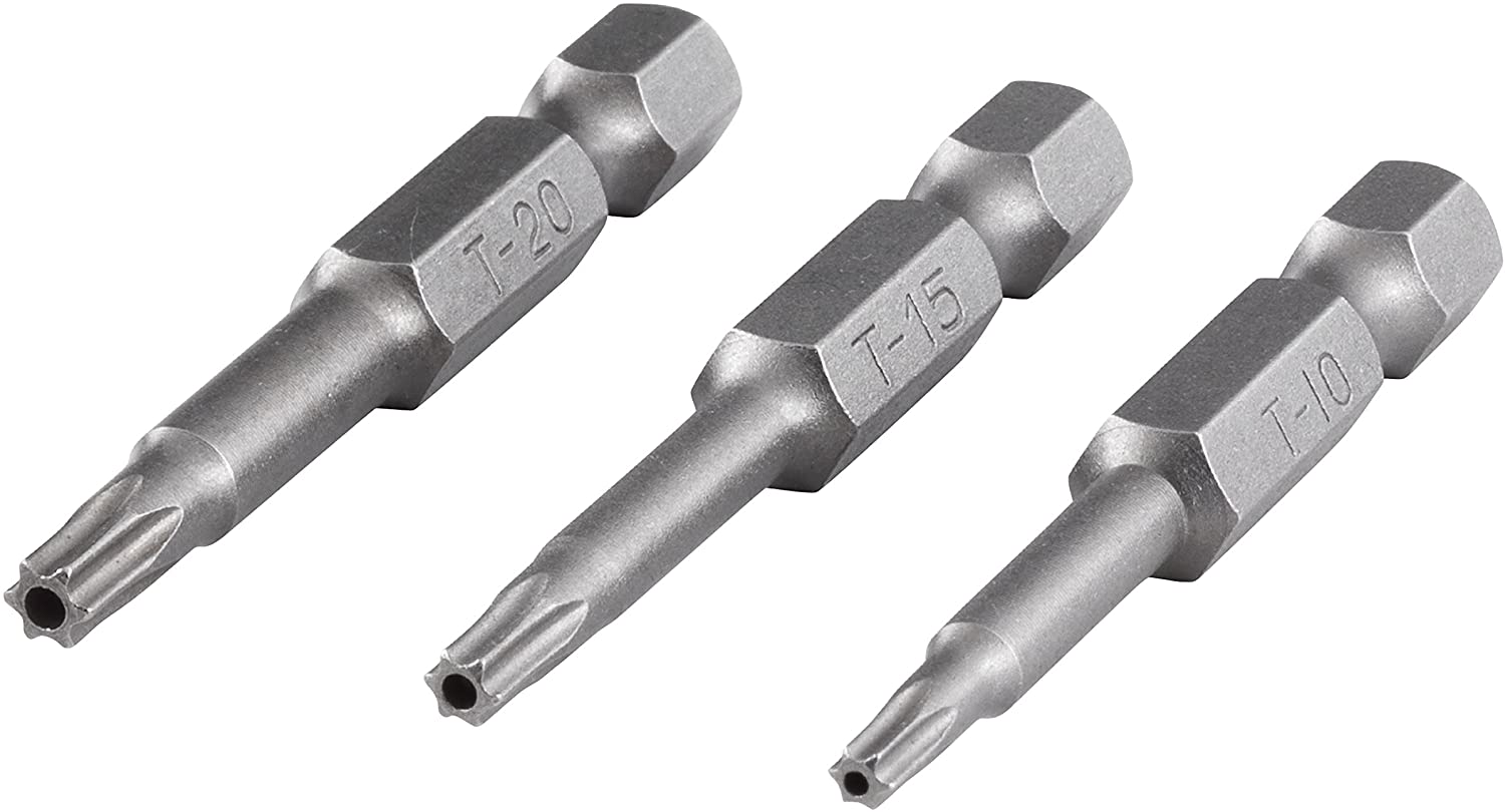 Wolfcraft 1261000 puntas atornillador seguridad, 50 mm de longitud ...