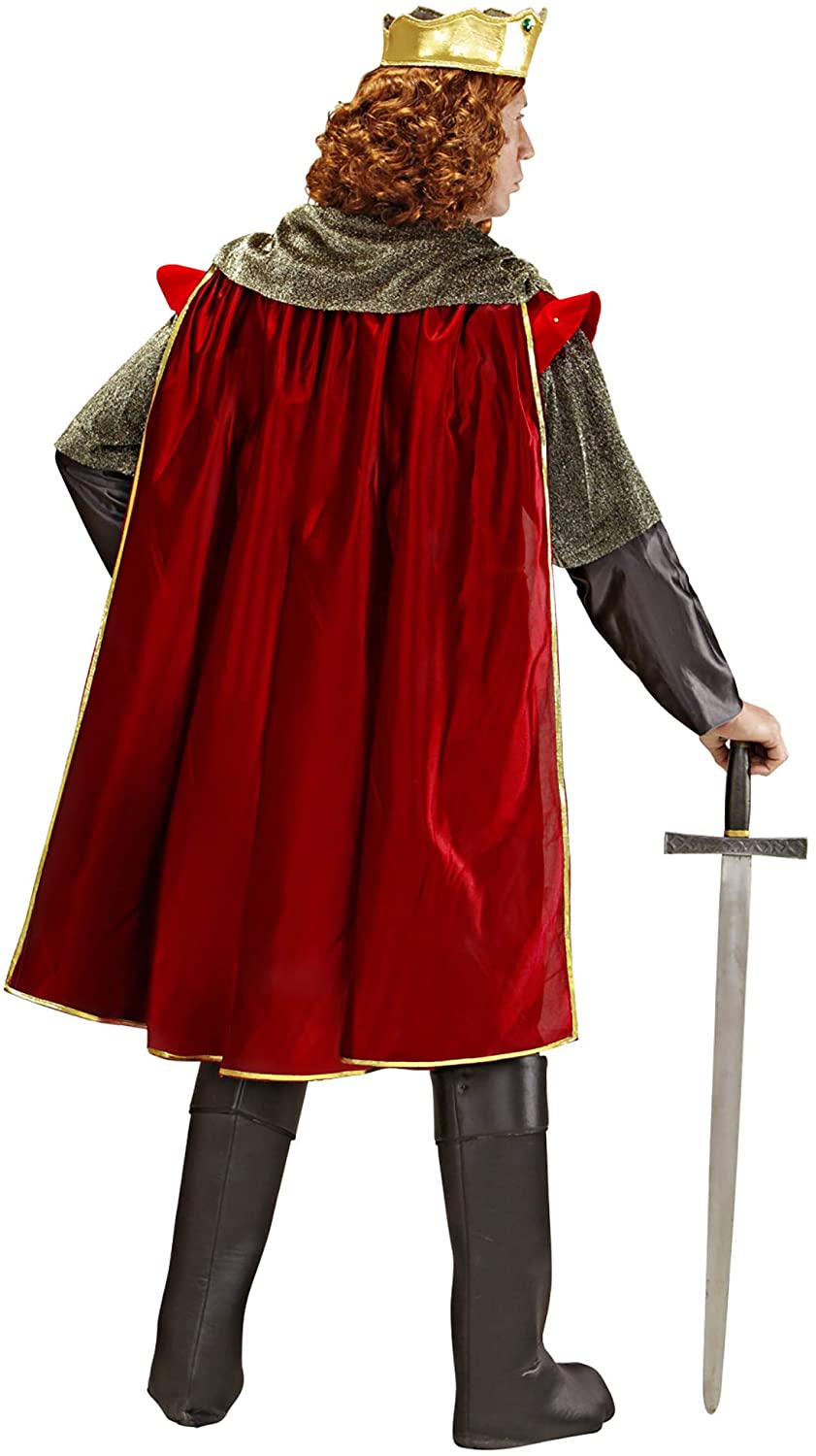 Mens Royal Knight Costume Small UK 38/40″ for Medieval Royalty Fancy ...