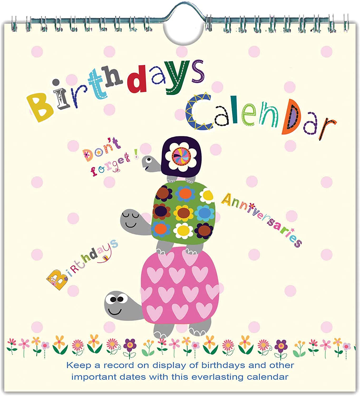 Everlasting Tortoises Birthdays Calendar – BigaMart
