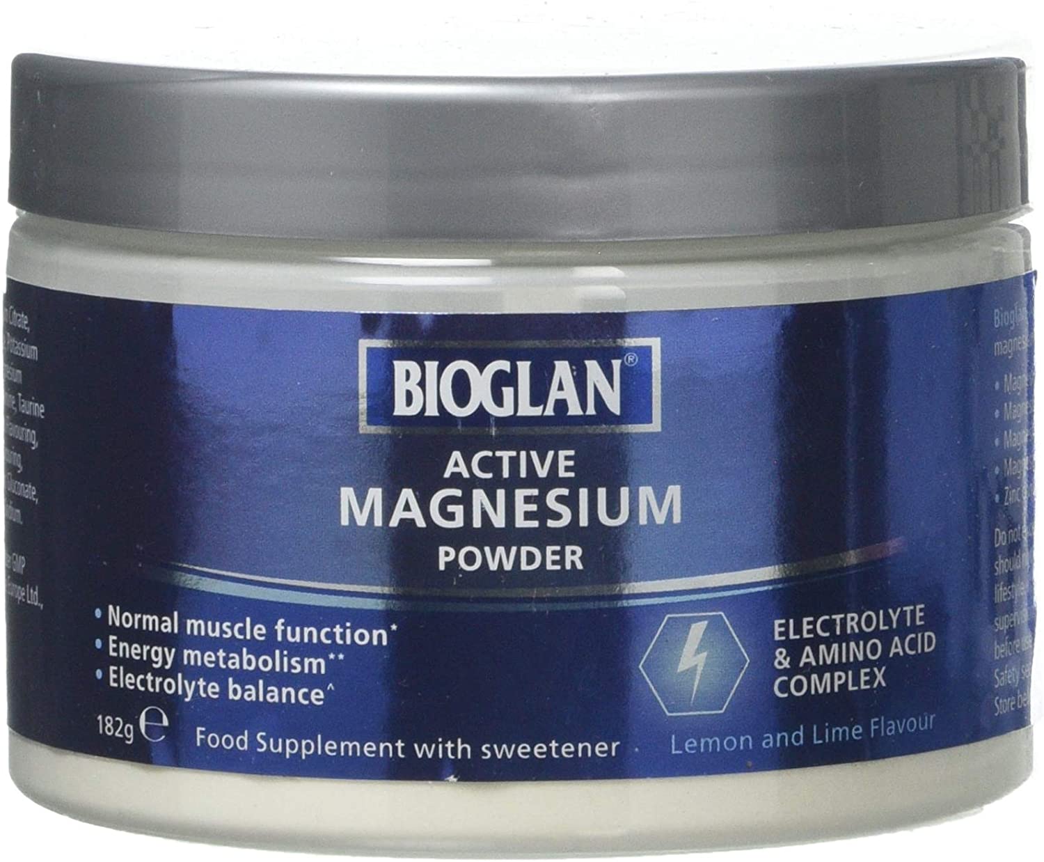 Bioglan Active Magnesium Powder | Zinc | Vitamin B2 | Calcium ...
