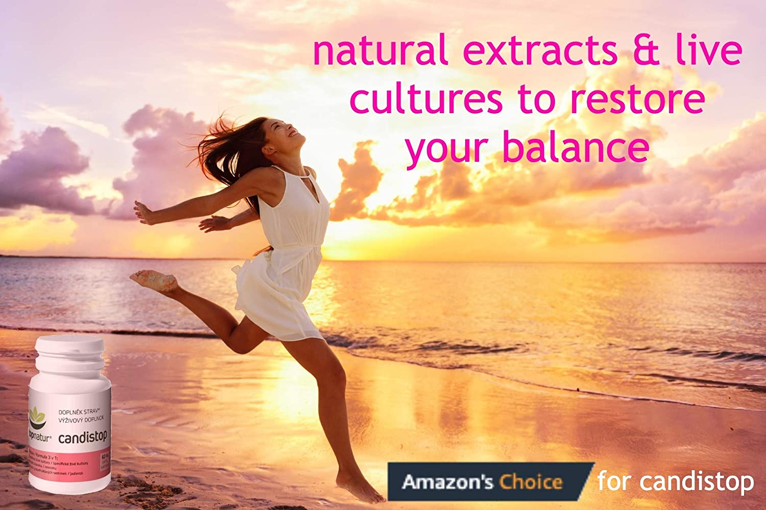 CANDISTOP Candida Cleanse and Yeast Support | Thrush Treatment for ...