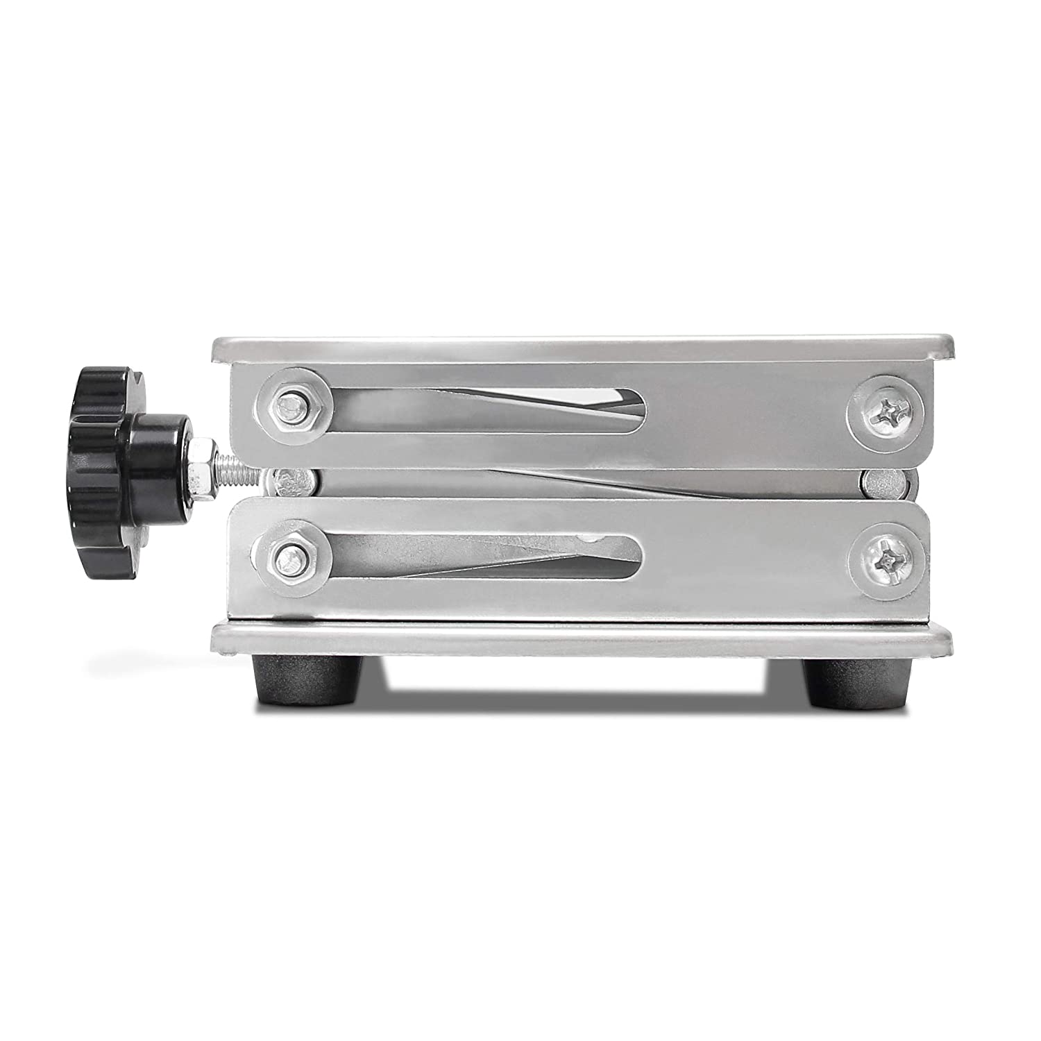 Wisamic 8 x 8 inch Aluminum Lab Jack Stand – 200x200x310 mm Stainless ...