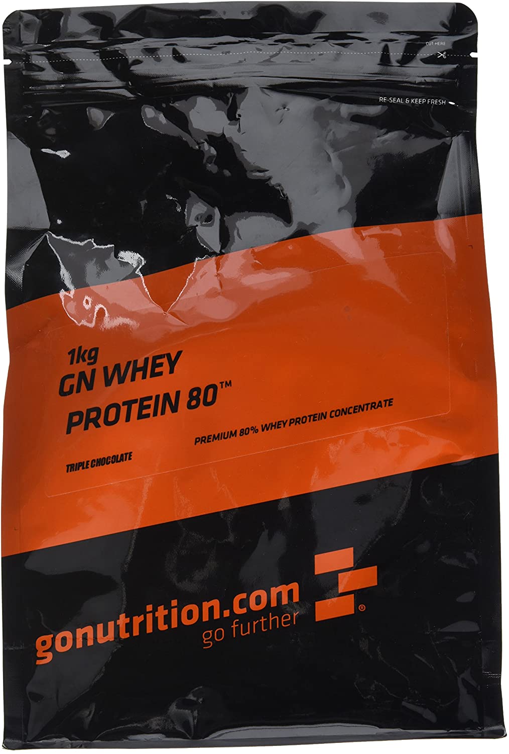 GoNutrition 1 kg Triple Chocolate GN Whey Protein 80 Powder – BigaMart