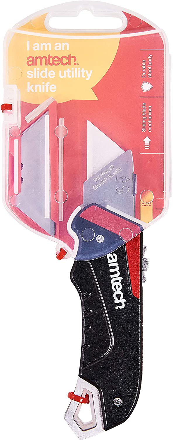 Amtech S0282 Slide Utility Knife – BigaMart