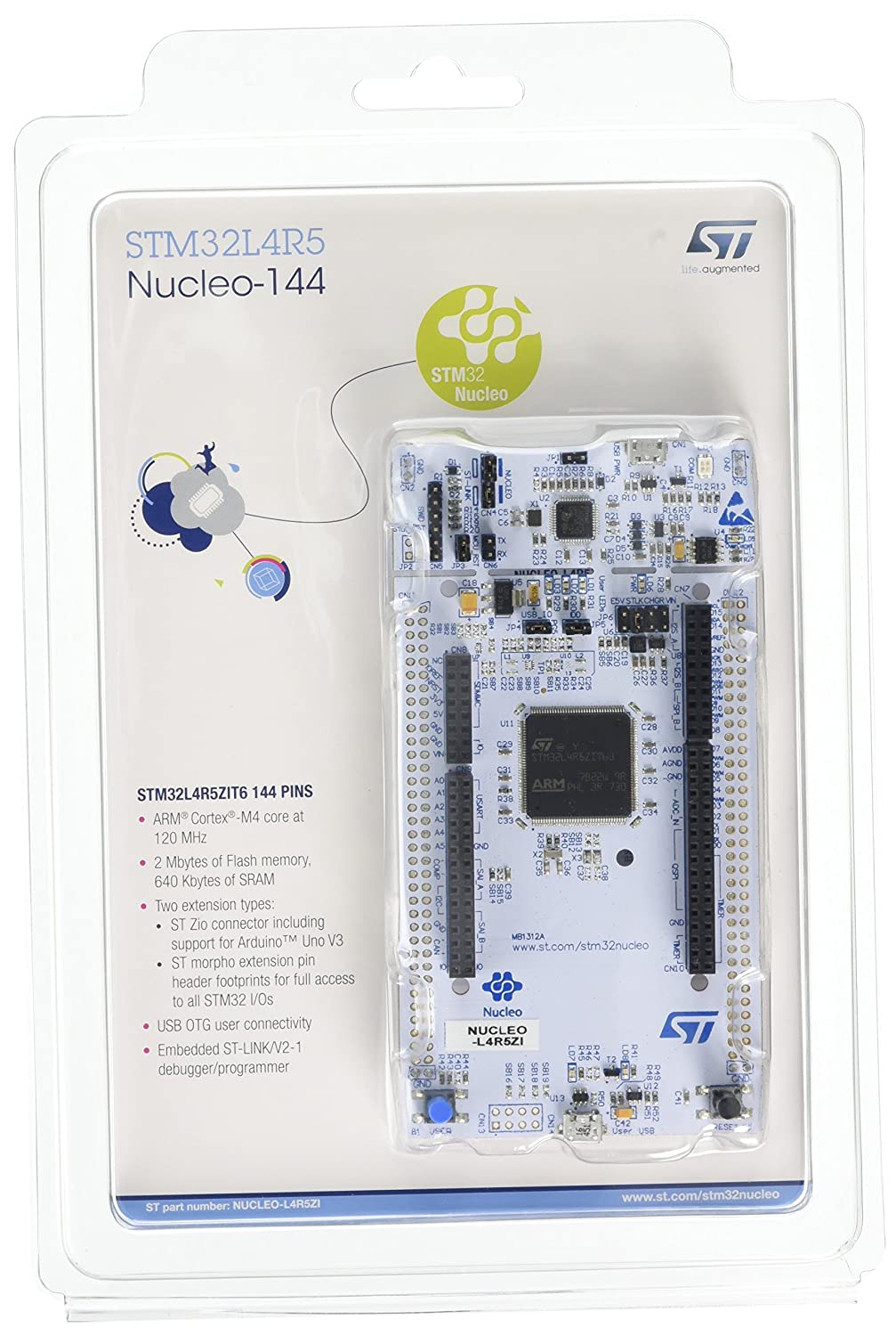 STM32 by ST NUCLEO-L4R5ZI Nucleo Development Board – BigaMart
