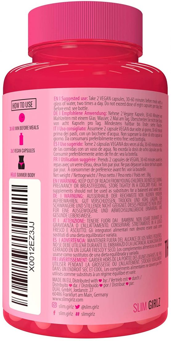 Slim Girlz Thermo Burner | Thermo Burner Pills for Women | Protects ...