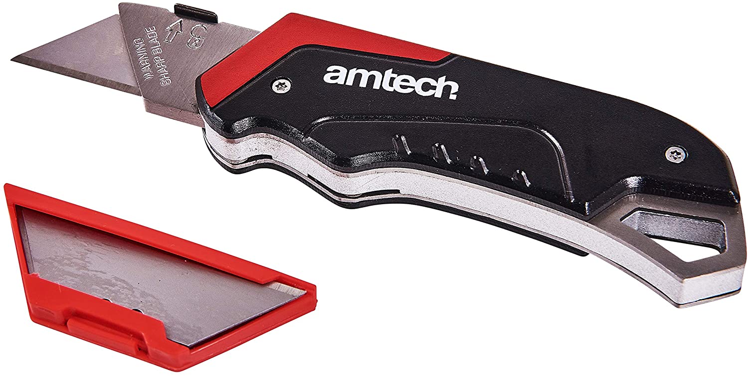 Amtech S0282 Slide Utility Knife – BigaMart