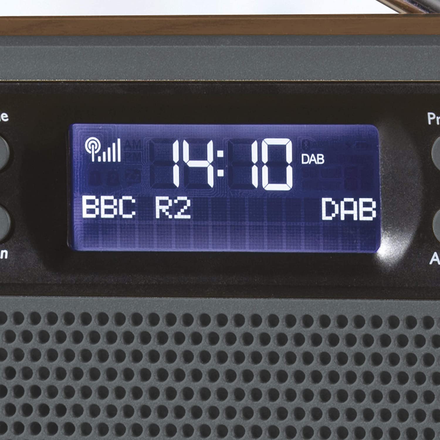 Daewoo AVS1324 Large Wooden DAB/FM Radio with BrighC LCD Display and ...