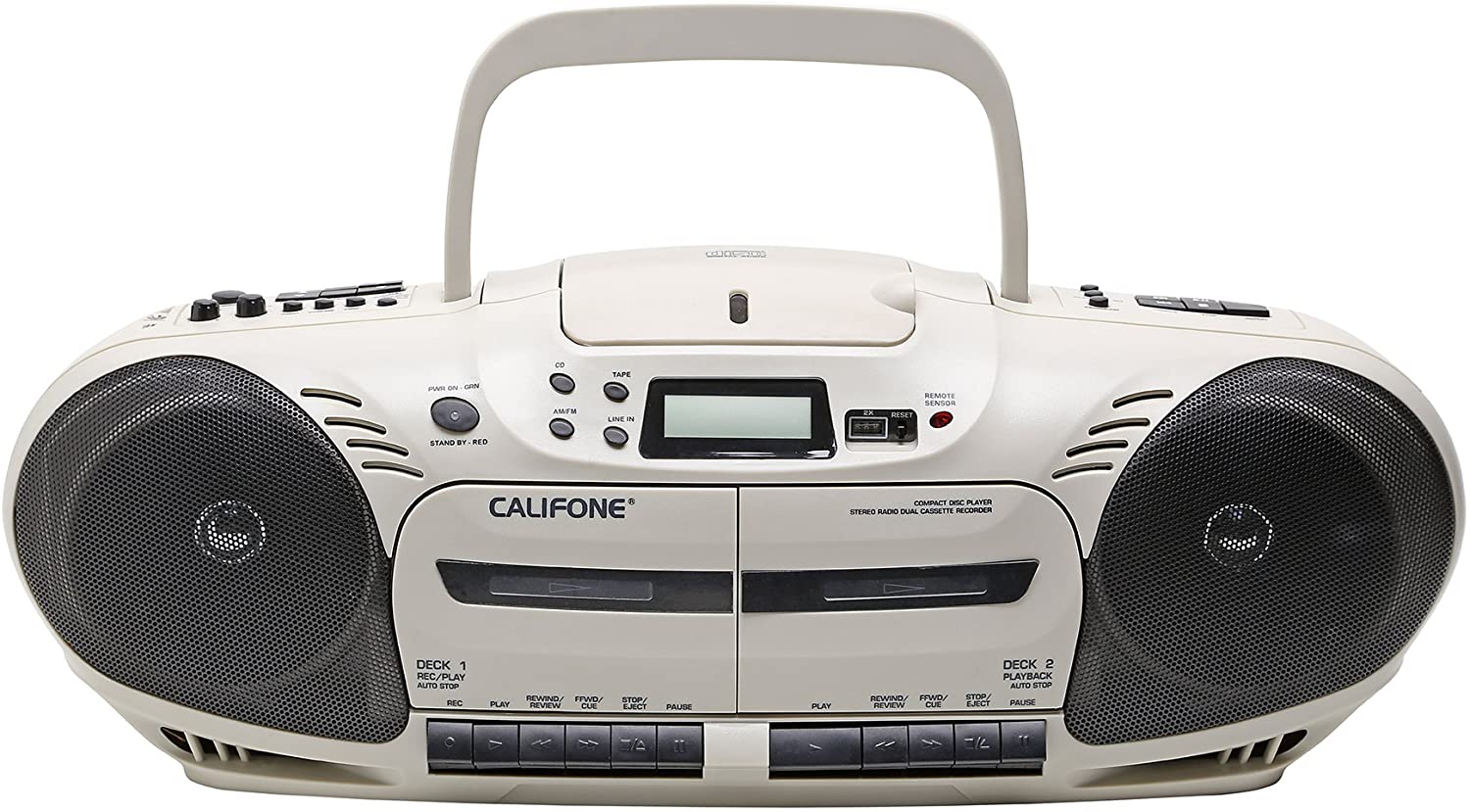 Califone 2455 CD Twin Cassette – BigaMart