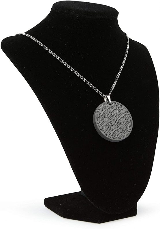 EMF Protection Necklace | LUXAR | Black Volcanic Lava & Shungite ...