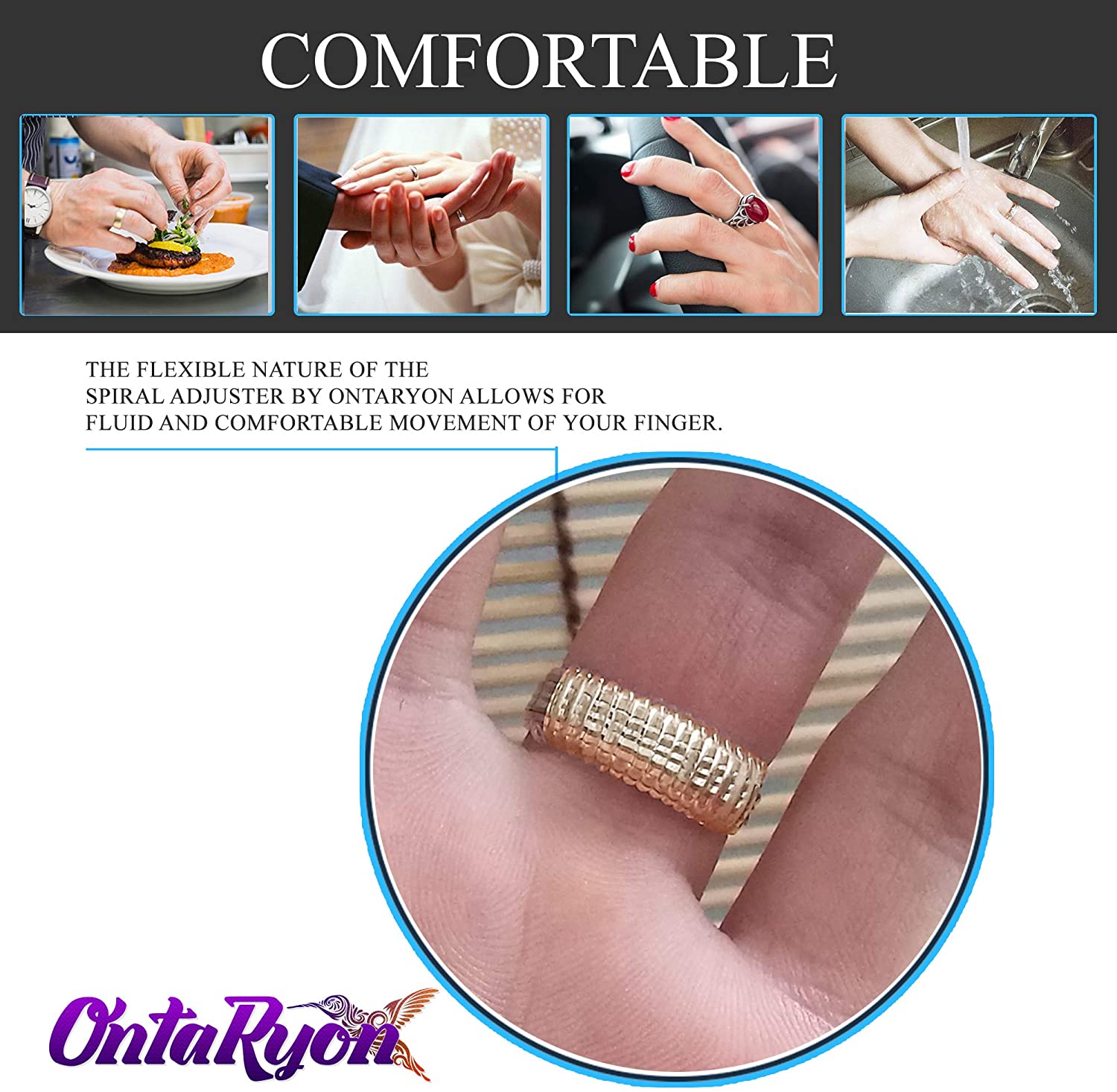 Ring Size Adjuster for Loose Rings, Invisible Ring Resizer, Reducer ...