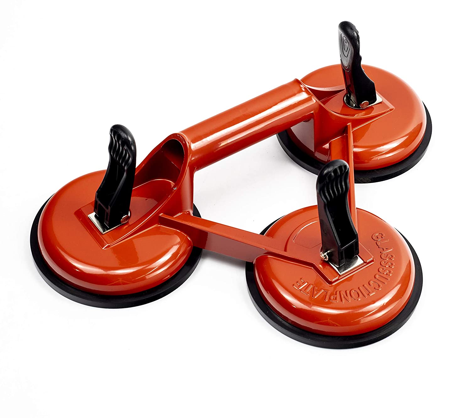 Triple Suction Cup Lifter-Heavy Duty Aluminum Handles Tile Lifting ...