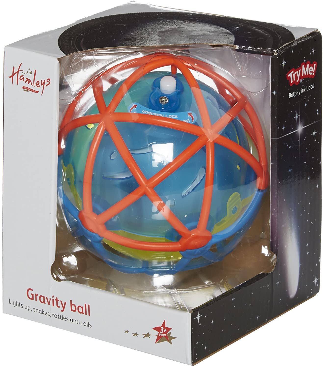 Hamleys Light and Sound Fusion Ball , Multicolour – 3+years kids – BigaMart