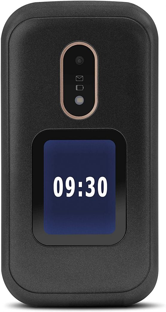 Doro 6060 Unlocked 2G Clamshell Big Button Mobile Phone for the Elderly ...