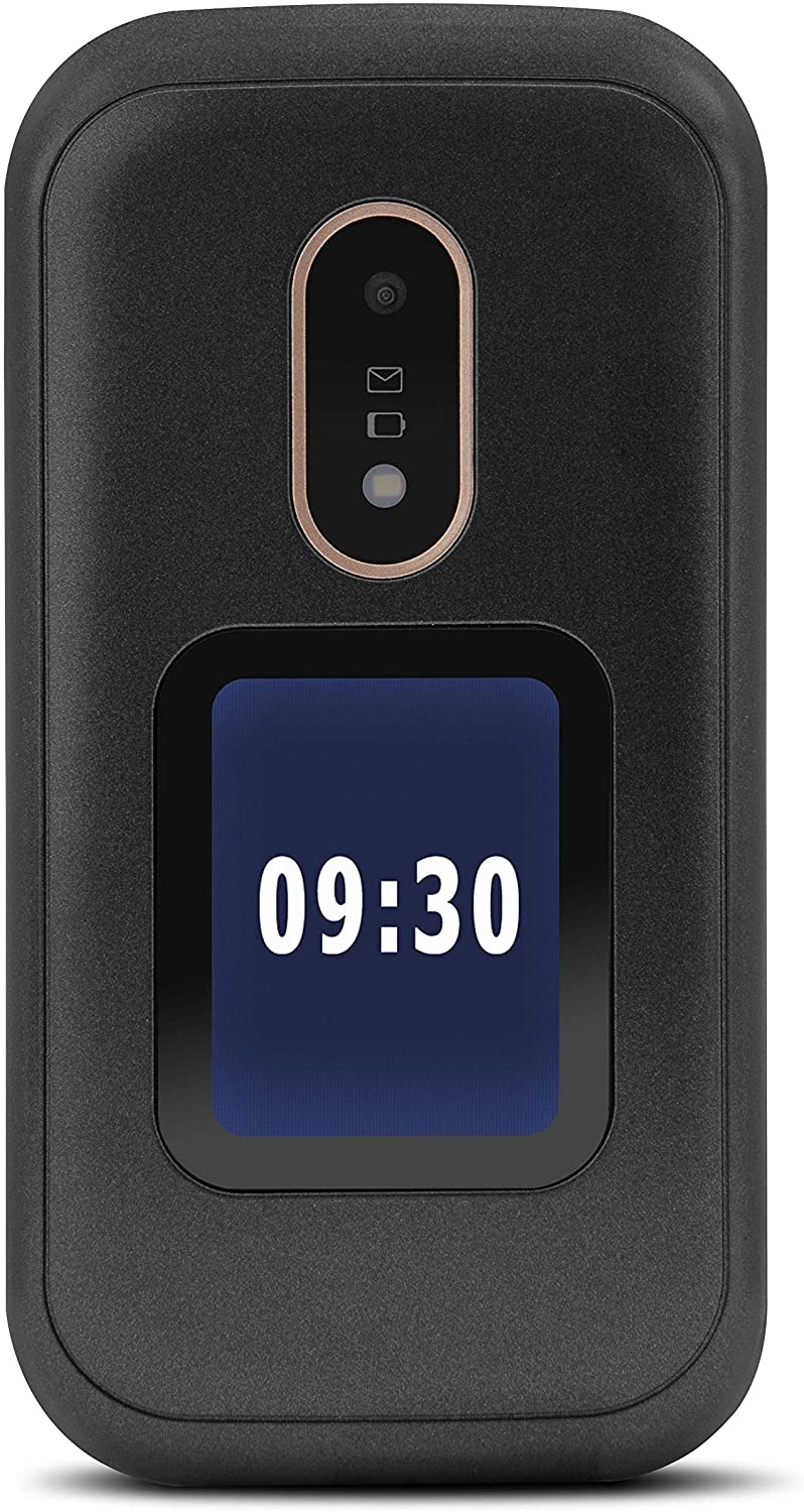 Doro 6060 Unlocked 2G Clamshell Big Button Mobile Phone for the Elderly ...