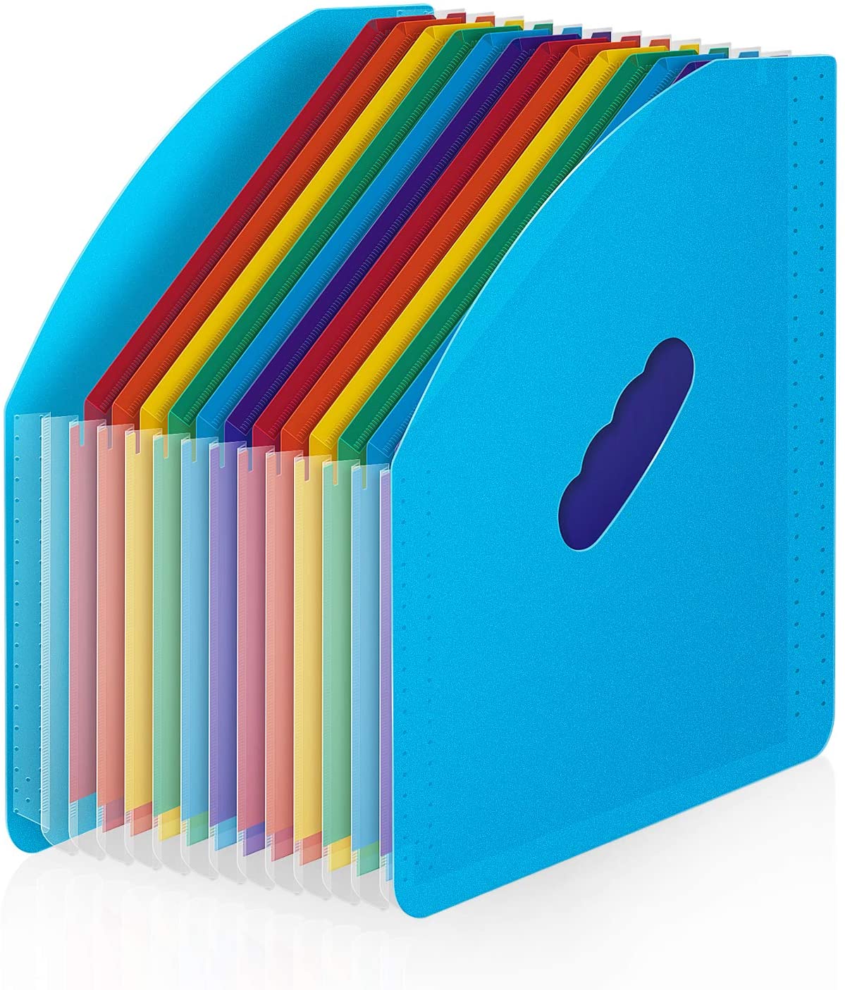 Expanding File Organisers,13 Part Desk Storage Expander A4 Portrait ...