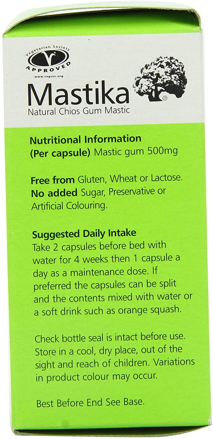 Mastika 500mg Mastic Gum – Pack of 30 Capsules – BigaMart