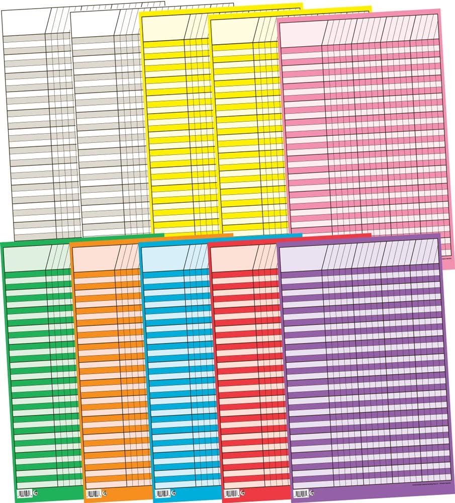 Creative Teaching Press Small Vertical Incentive Charts Variety Pack ...
