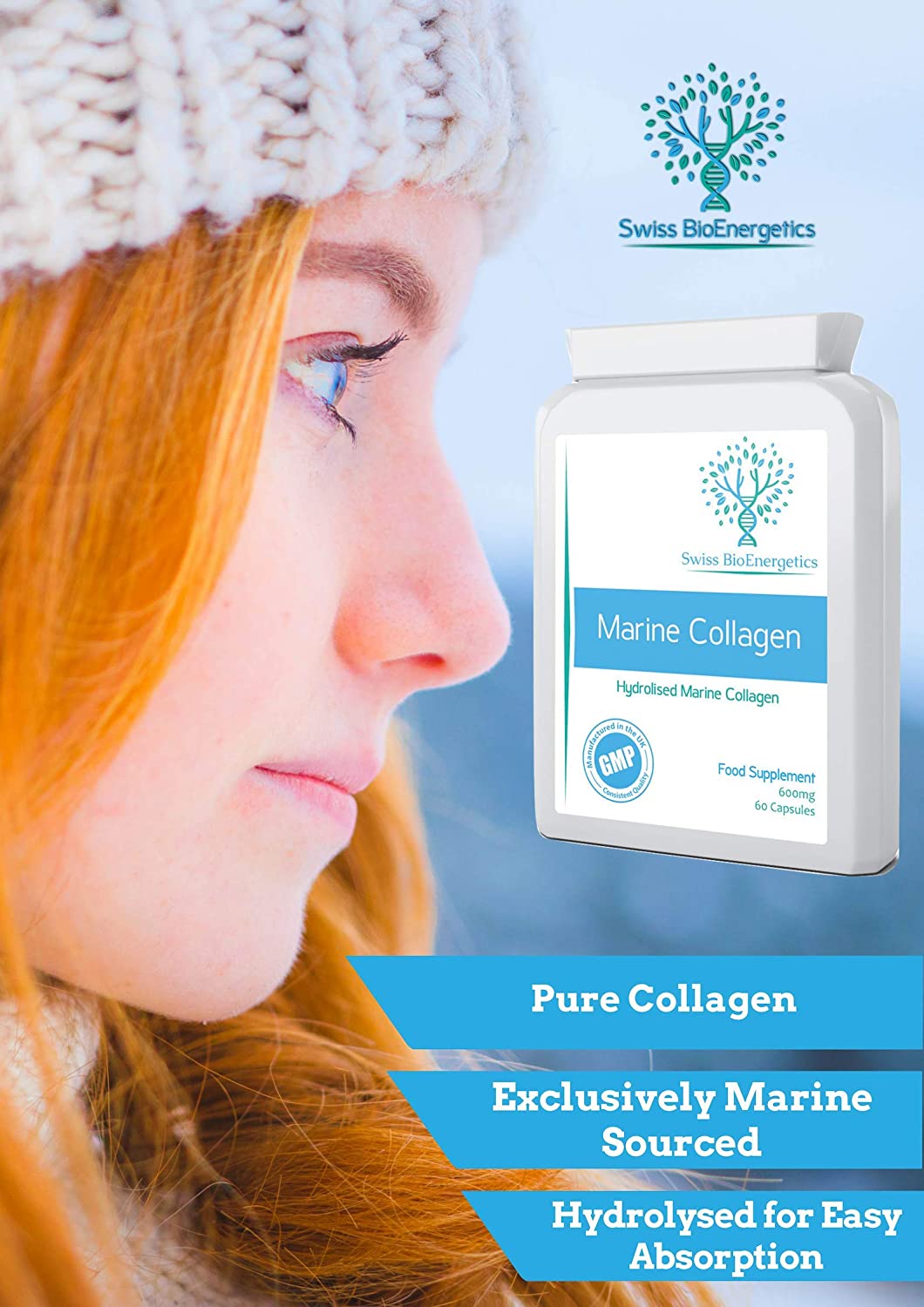 Marine Collagen 600mg 60 Capsules – Highly Bioavailable Naticol ...