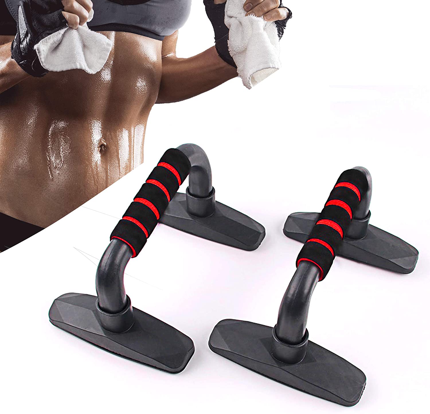 WeyTy Push-up handles, 2 push-ups, push up stand, bar, push-up handles ...