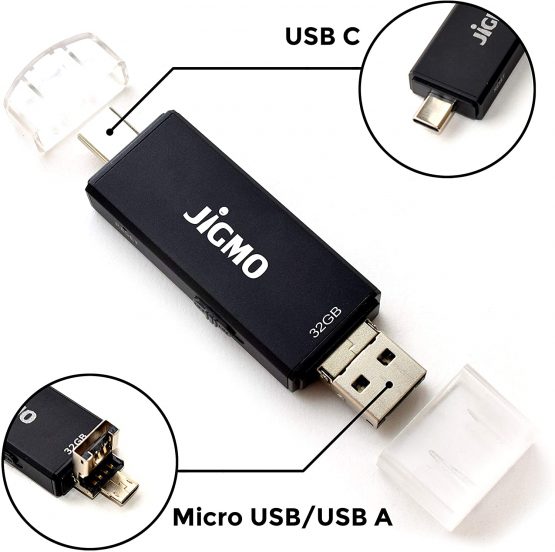 32GB Dictaphone Voice Recorder Lectures – OTG Flash Drive Mini ...