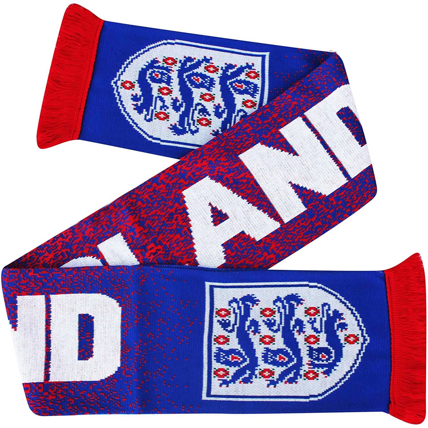 England Official FA 3 Lions Crest World Cup & EUROS Football Scarf ...