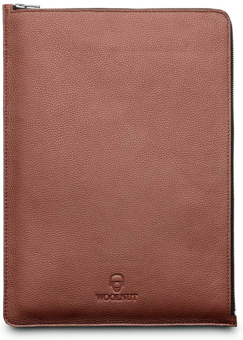 Woolnut Leather & Wool Folio Zipper Sleeve Case Cover, for MacBook Pro ...