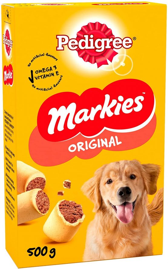 Pedigree Markies Biscuits Dog Treats Marrowbone 12 x 500g Packs – BigaMart