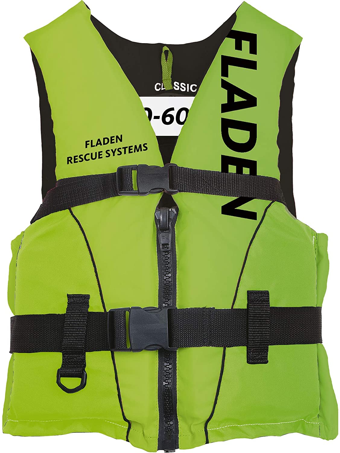 FLADEN RESCUE SYSTEM ISO 12402 Approved Classic 2 50N Buoyancy Aid Vest ...