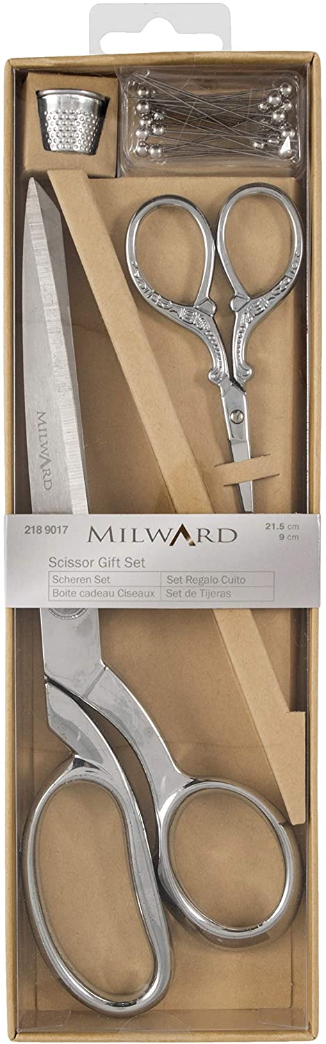 Milward Premium Scissors Gift Set – Includes Dressmaking Shears and ...