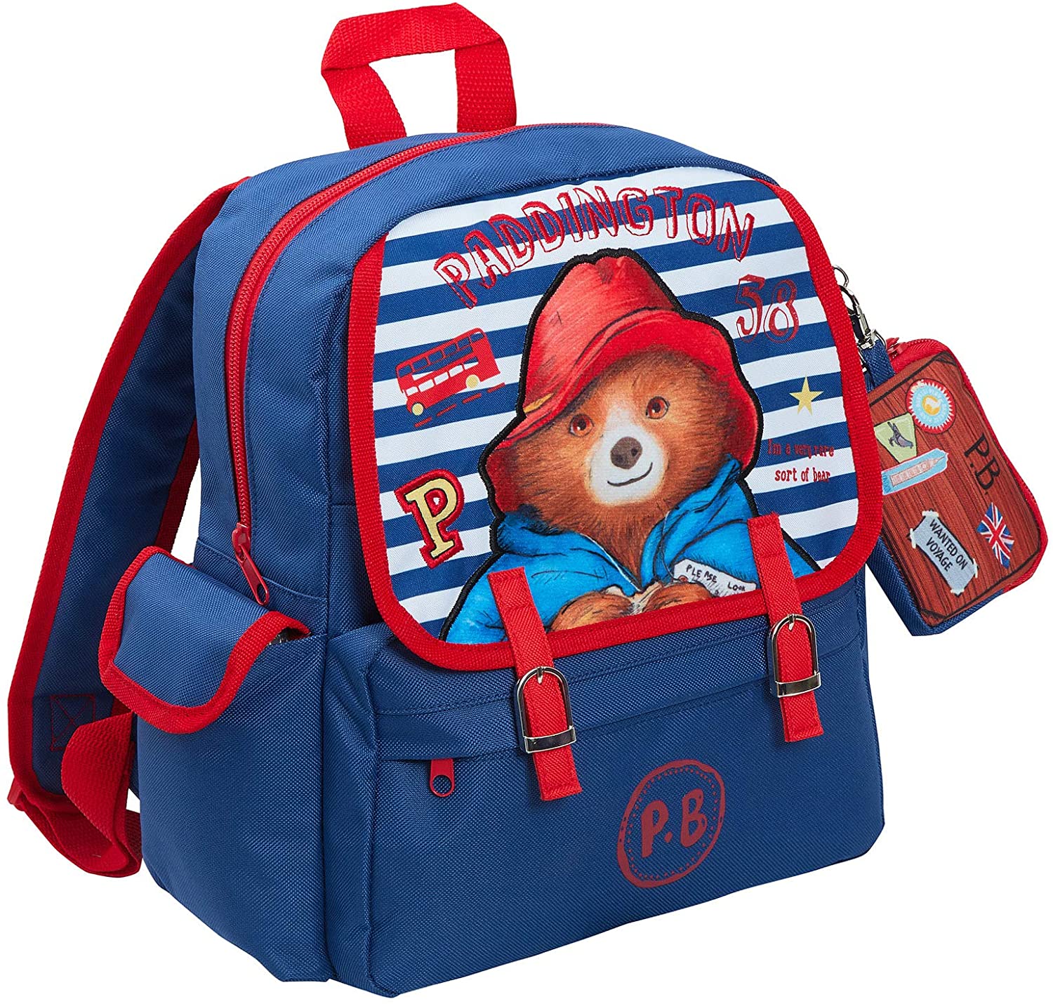 Paddington Bear Kids Luxury Backpack Satchel Travel Case + Detatchable ...